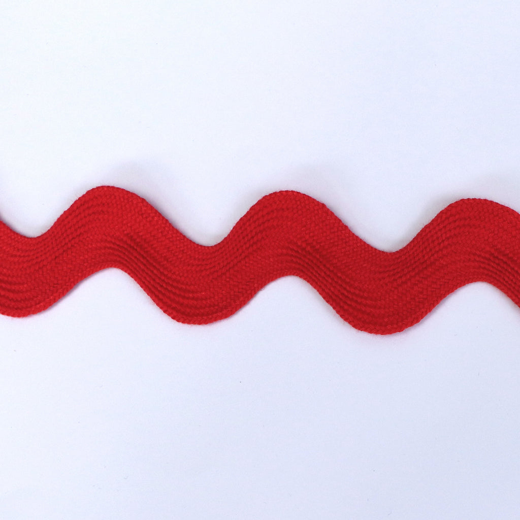 Jumbo Ric Rac - 35mm - Red – Sew Me Sunshine