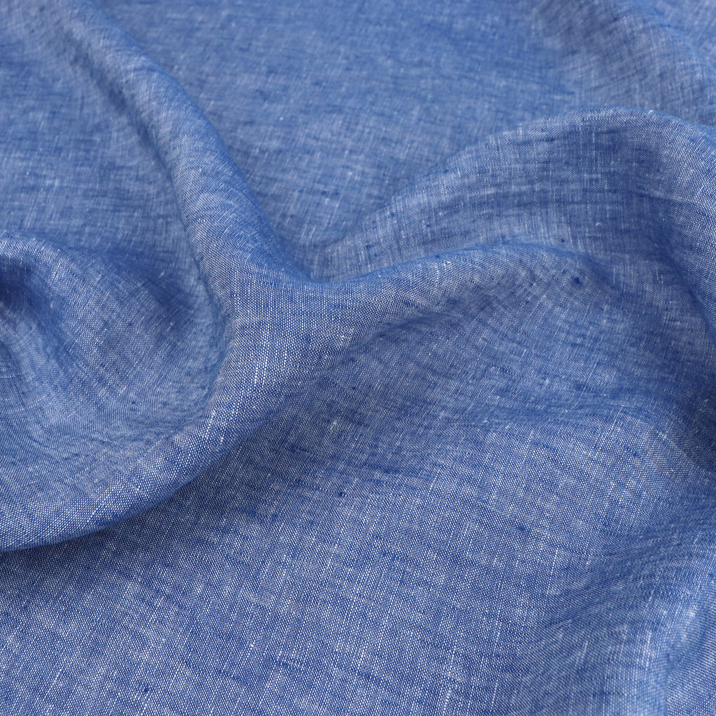 Pure Linen Flax - Melange Blue – Sew Me Sunshine