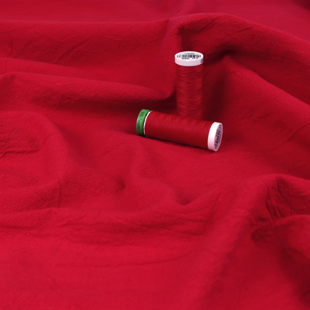Washed Vintage Cotton - Red – Sew Me Sunshine