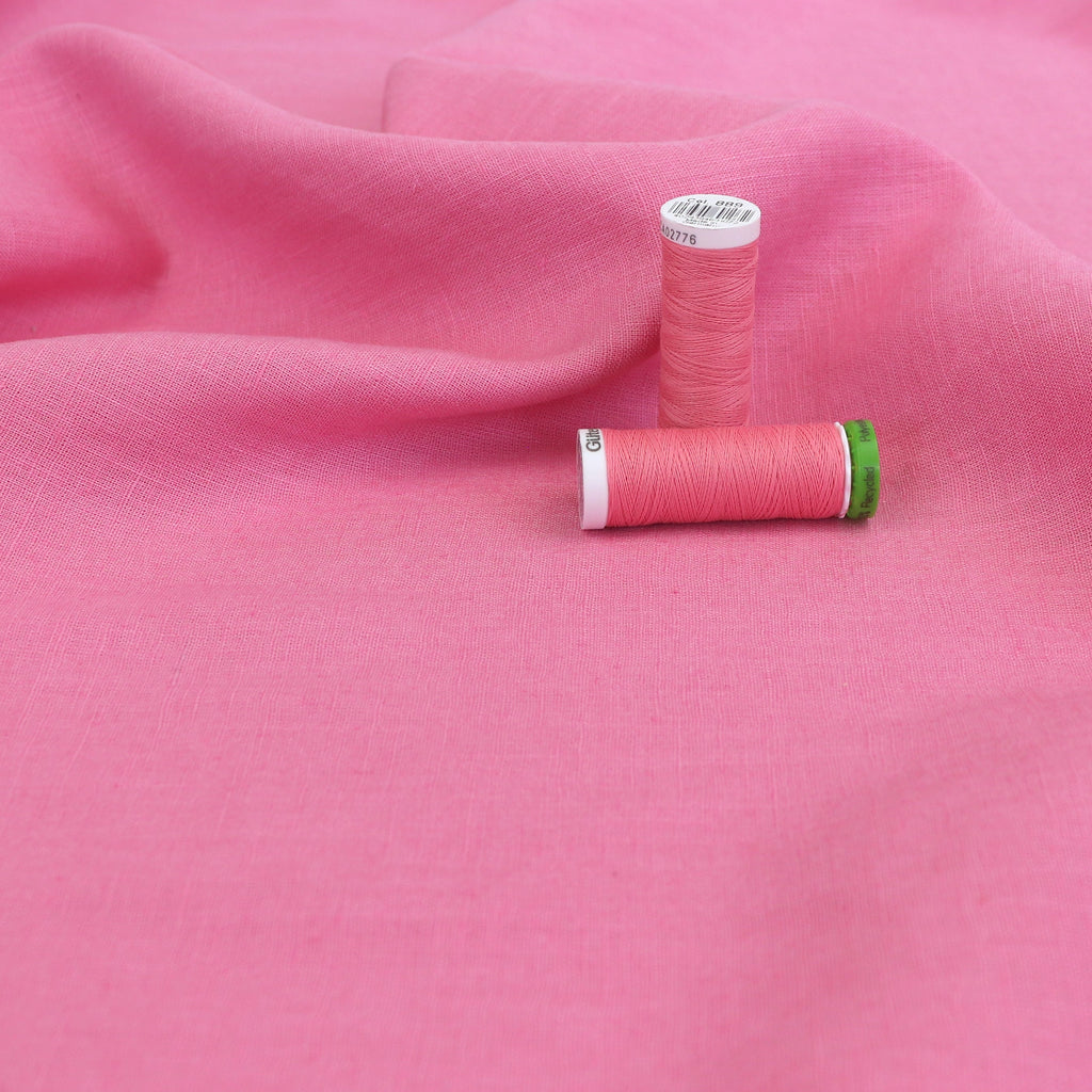 Washed Linen Cotton Lightweight - Pink – Sew Me Sunshine