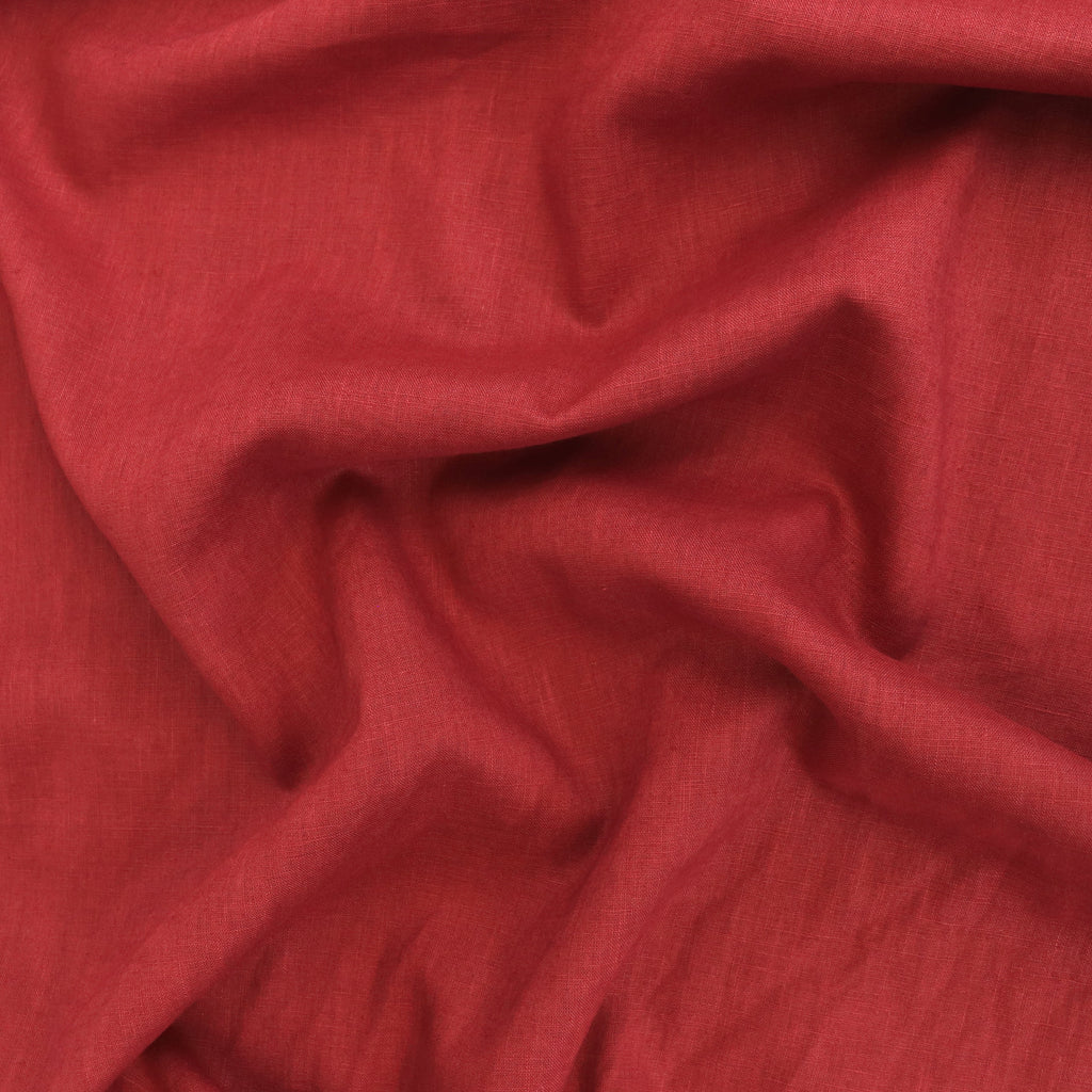 Washed Linen Cotton Lightweight - Red – Sew Me Sunshine