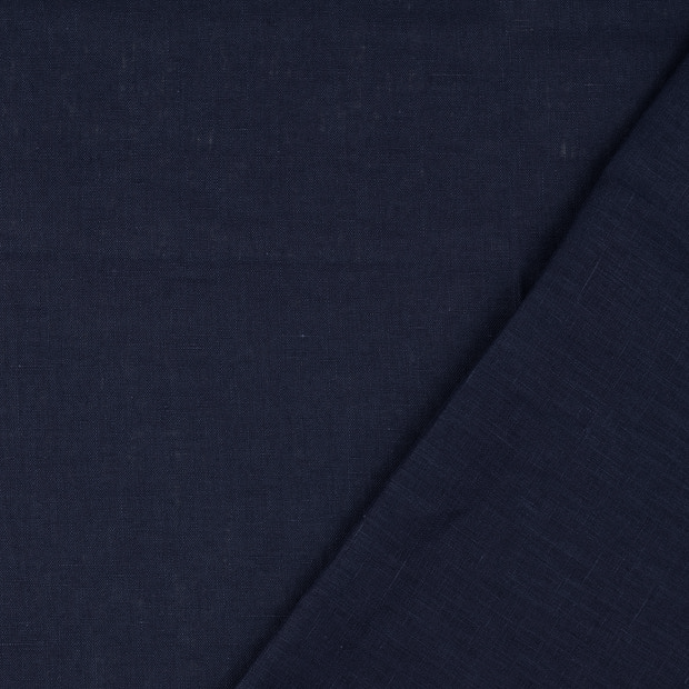 Pure Linen Flax - Navy Blue - END OF BOLT 68cm – Sew Me Sunshine