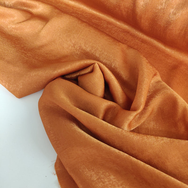 Sandwashed Satin - Terracotta – Sew Me Sunshine