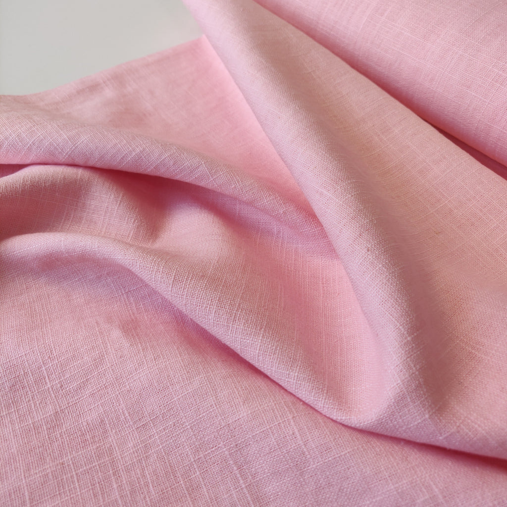 Washed Linen Cotton - Light Pink – Sew Me Sunshine