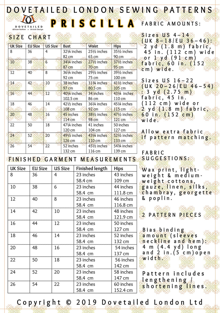 Dovetailed Priscilla Top – Sew Me Sunshine