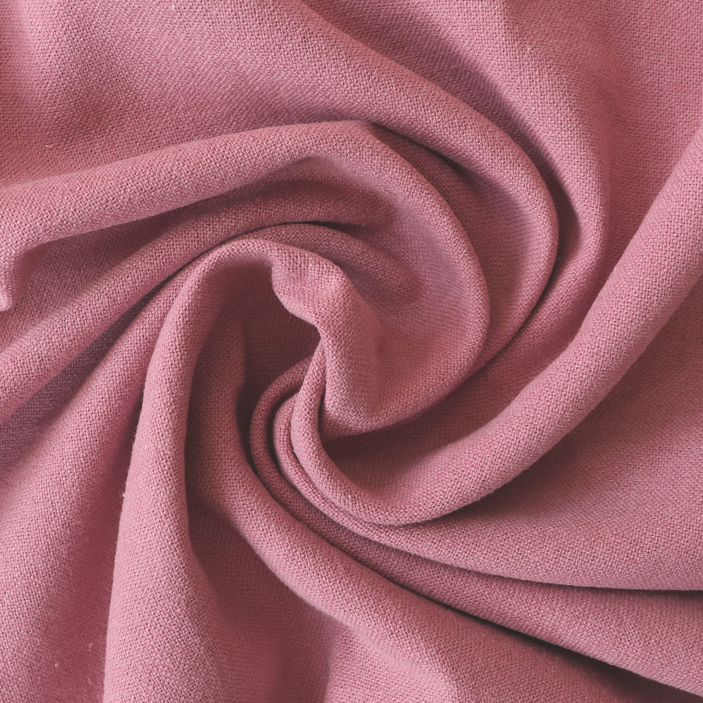 Cotton Linen Mix - Dusky Rose Pink – Sew Me Sunshine