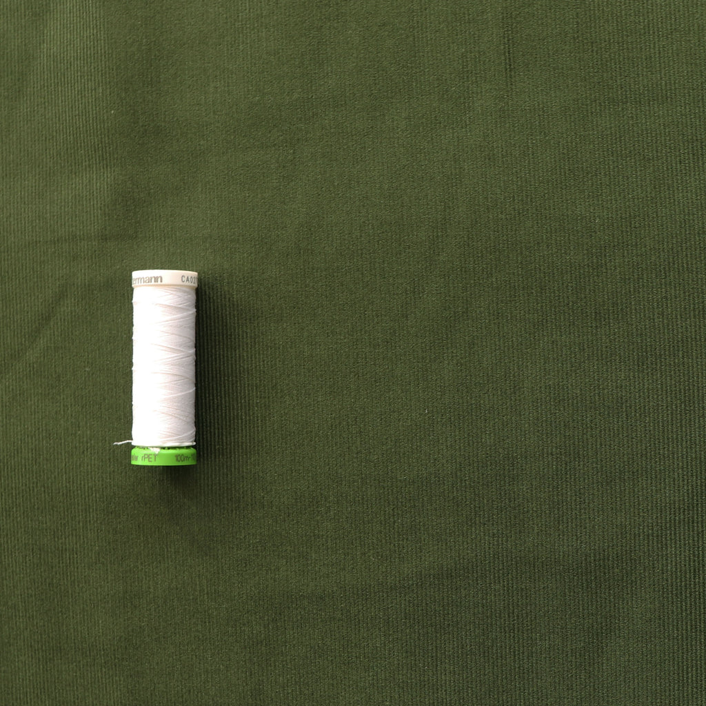 Cotton Needlecord - Moss Green – Sew Me Sunshine
