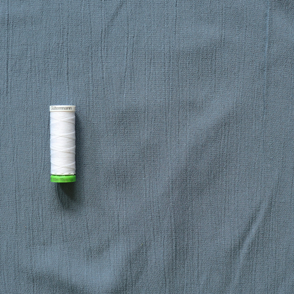 Viscose Linen Crinkle - Slate Blue – Sew Me Sunshine