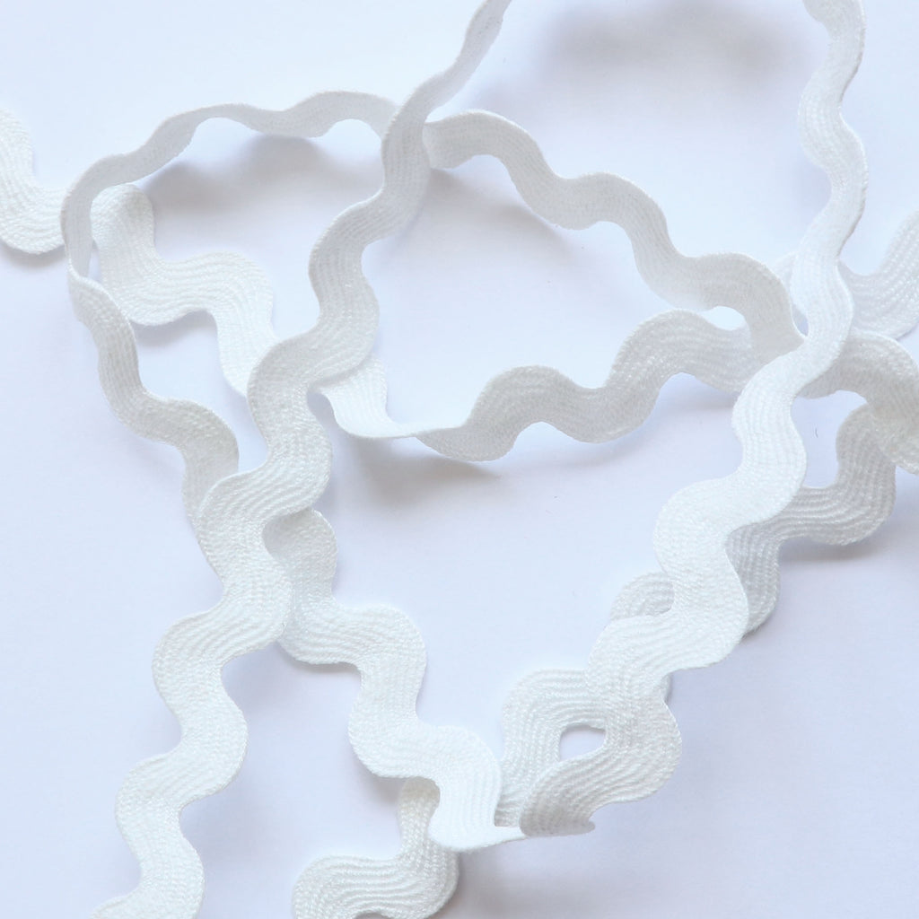 Ric Rac - 15mm - White – Sew Me Sunshine