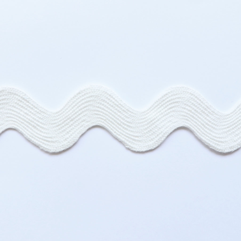 Jumbo Ric Rac - 35mm - White – Sew Me Sunshine